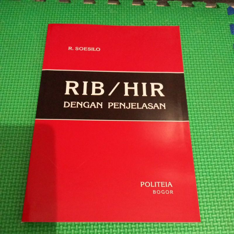 Rib/hir With Explanation by R. Soesilo | Shopee Malaysia