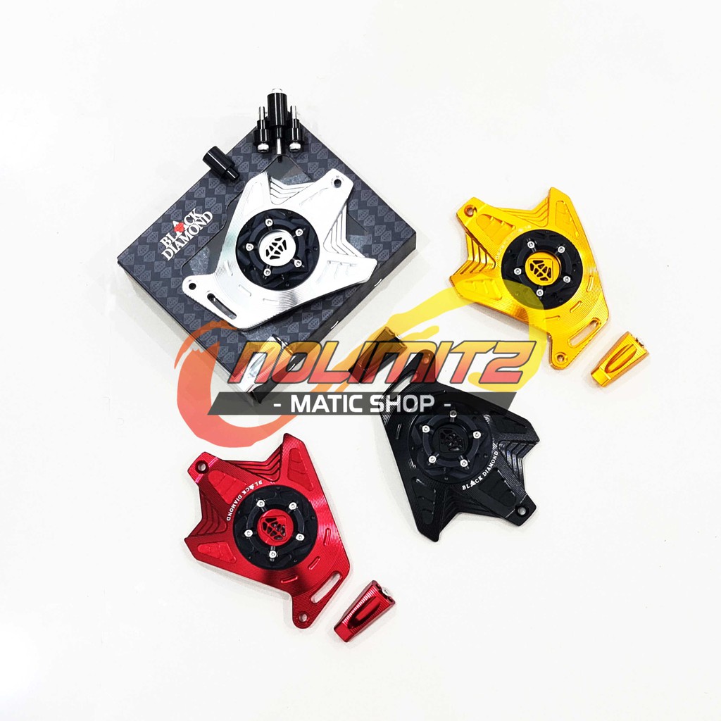 Cvt Engine Guard Protective Cover Black Diamond Aerox NMAX 155 Lexi ...