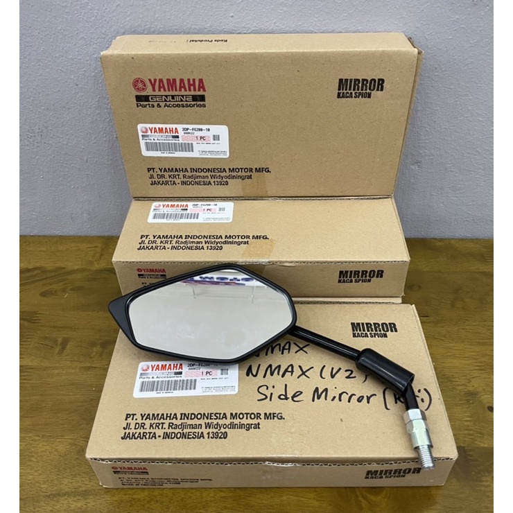 Original Yamaha NMAX 155 Side Mirror (Left @ Right / Kiri @ Kanan ...