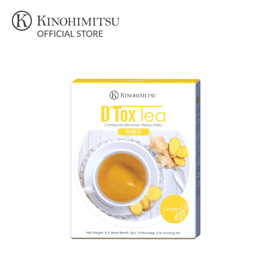 Kinohimitsu D'tox Tea Ginger Flavour (14s) - ADV [Detoks Harian anda ...