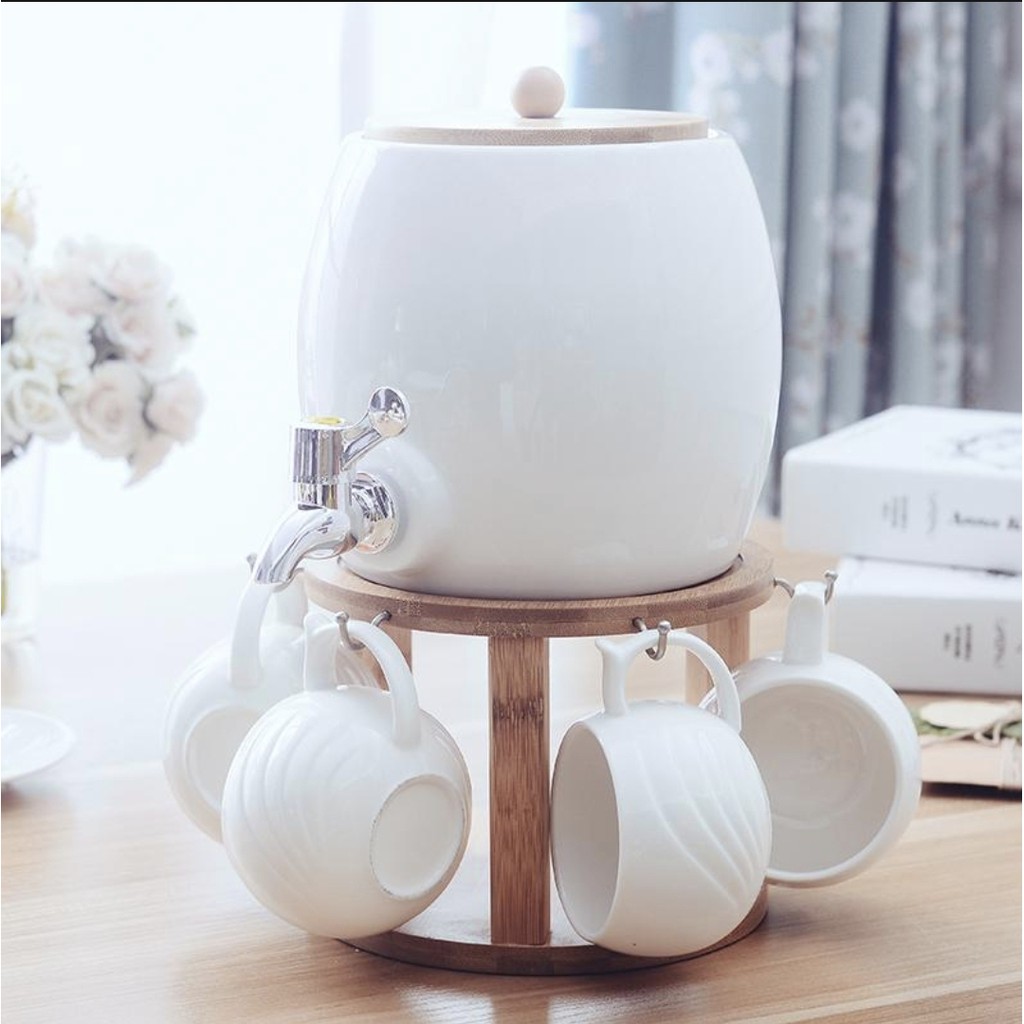Japanese Style Water Dispenser Drink Jug Drinking Water Storage Water ...