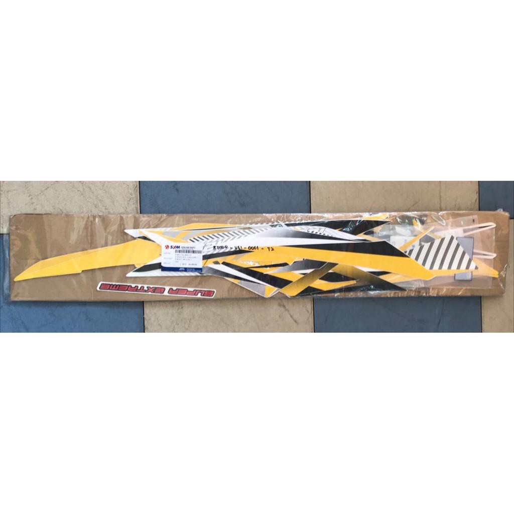BODY STICKER FOR SYM SPORT RIDER 125 (VEI) | Shopee Malaysia