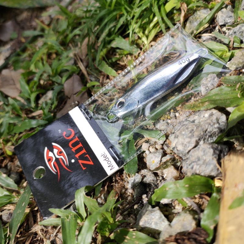 ZINC ROCKER LIGHT METAL JIG JIGGING FISHING LURE (40g) | Shopee Malaysia