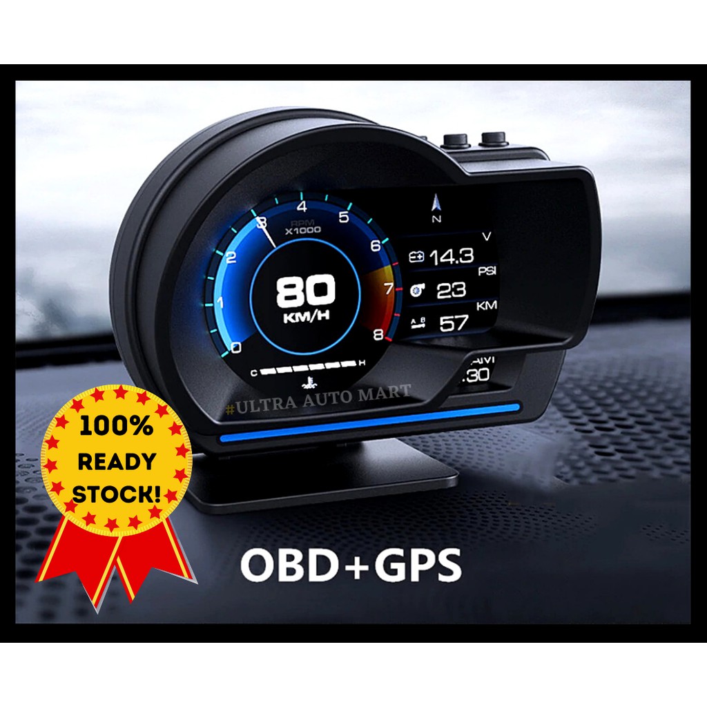 ROADSKING OBDMeter RS-08 2017 Above (OBD2+GPS) Fit for all Car OBD II ...