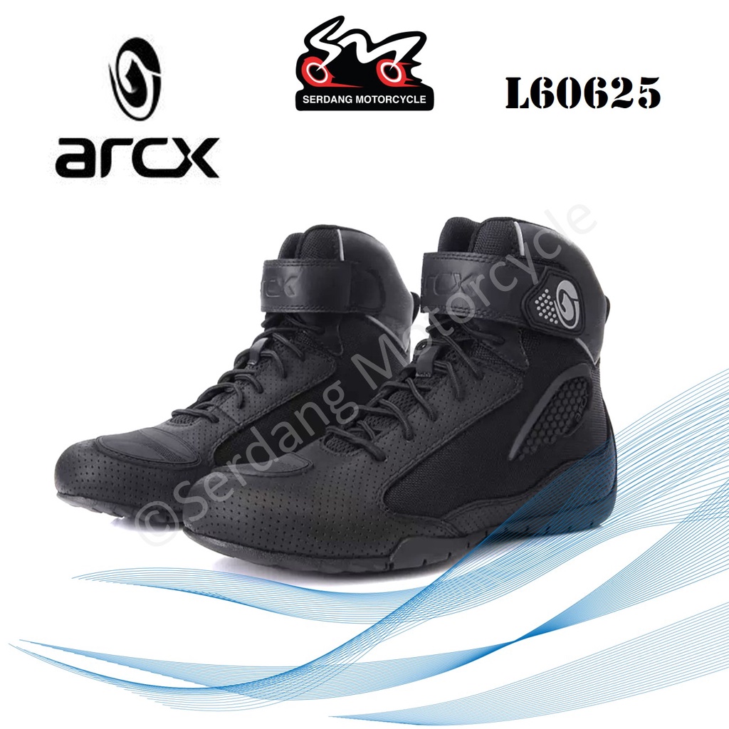 ARCX Riding Shoes Breathable L60625 Boot Boots Kasut Motor | Shopee ...