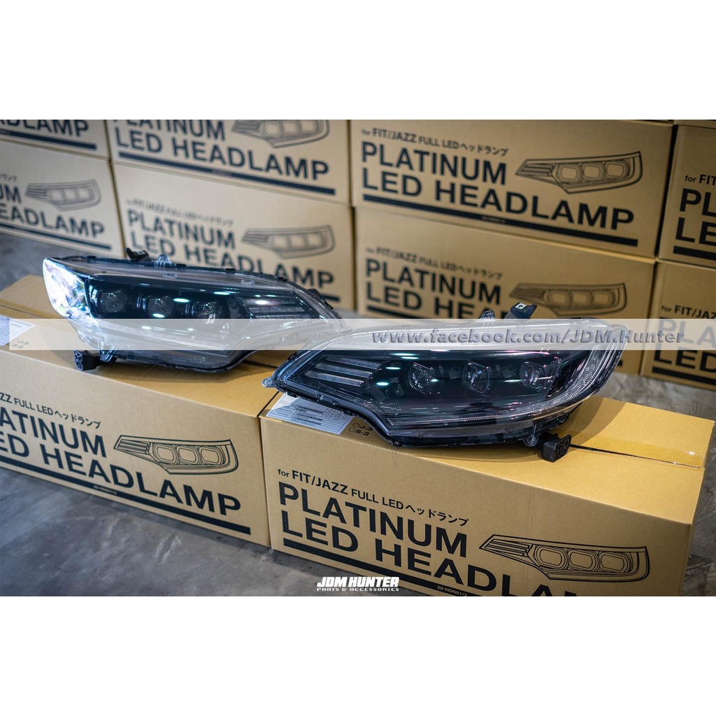 COPLUS LED Headlight Honda Jazz GK | Shopee Malaysia