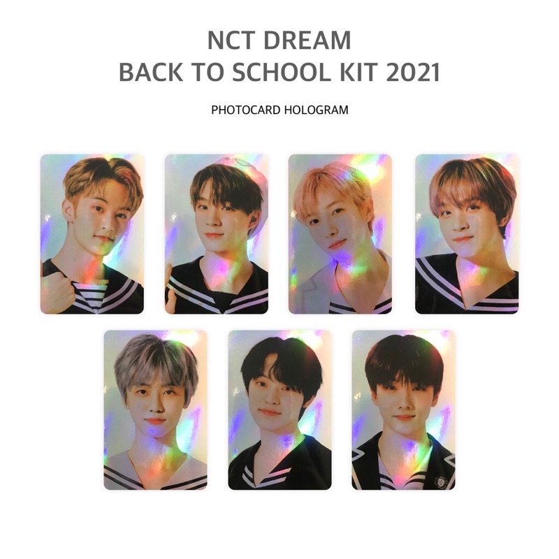 NCT DREAM HOLOGRAM PHOTOCARD | Shopee Malaysia