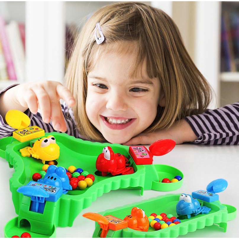 Frog Toy Eating Ball Hungry Frog Frog Ball Shopee Malaysia
