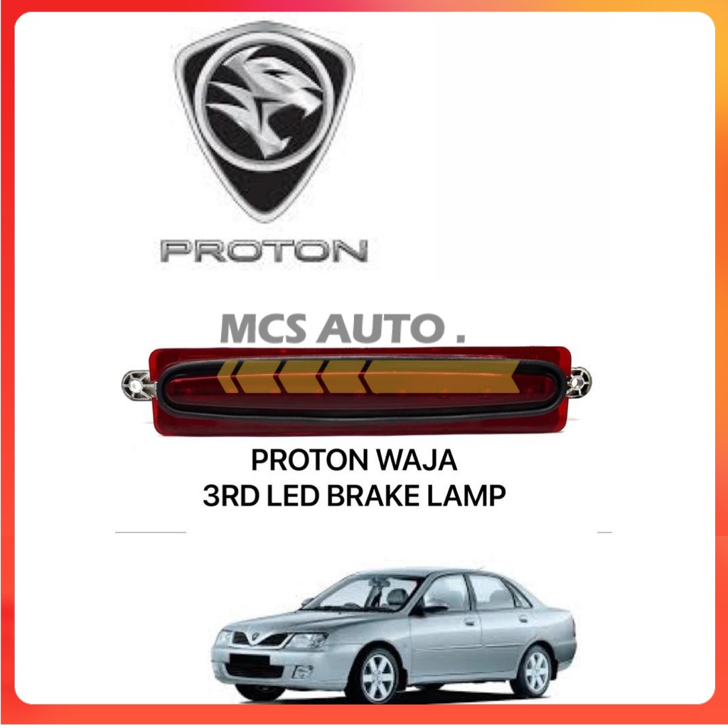 PROTON WAJA RED LED 3RD THIRD REAR BRAKE LAMP LIGHT | Shopee Malaysia