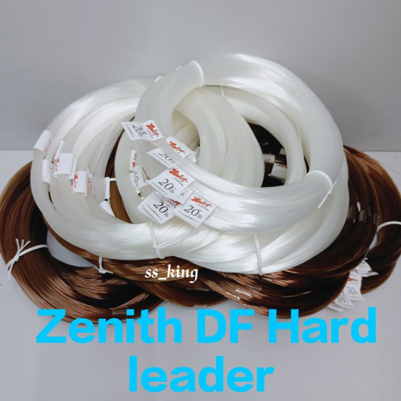 Zenith line Seiko D/F HARD LEADER clear line tali perambut pancing coil ...
