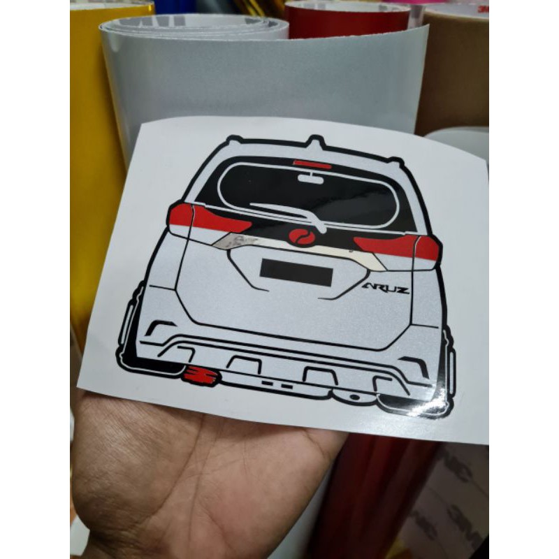 sticker kereta Perodua Aruz | Shopee Malaysia