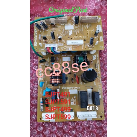 PCB SHARP REFRIGERATOR MAIN CONTROL BOARD SJPT491M SJPT591M SJPT499G ...