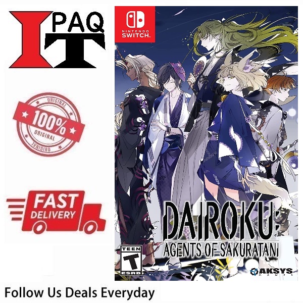 Nintendo Switch Dairoku Agents Of Sakuratani (US)(English) | Shopee ...