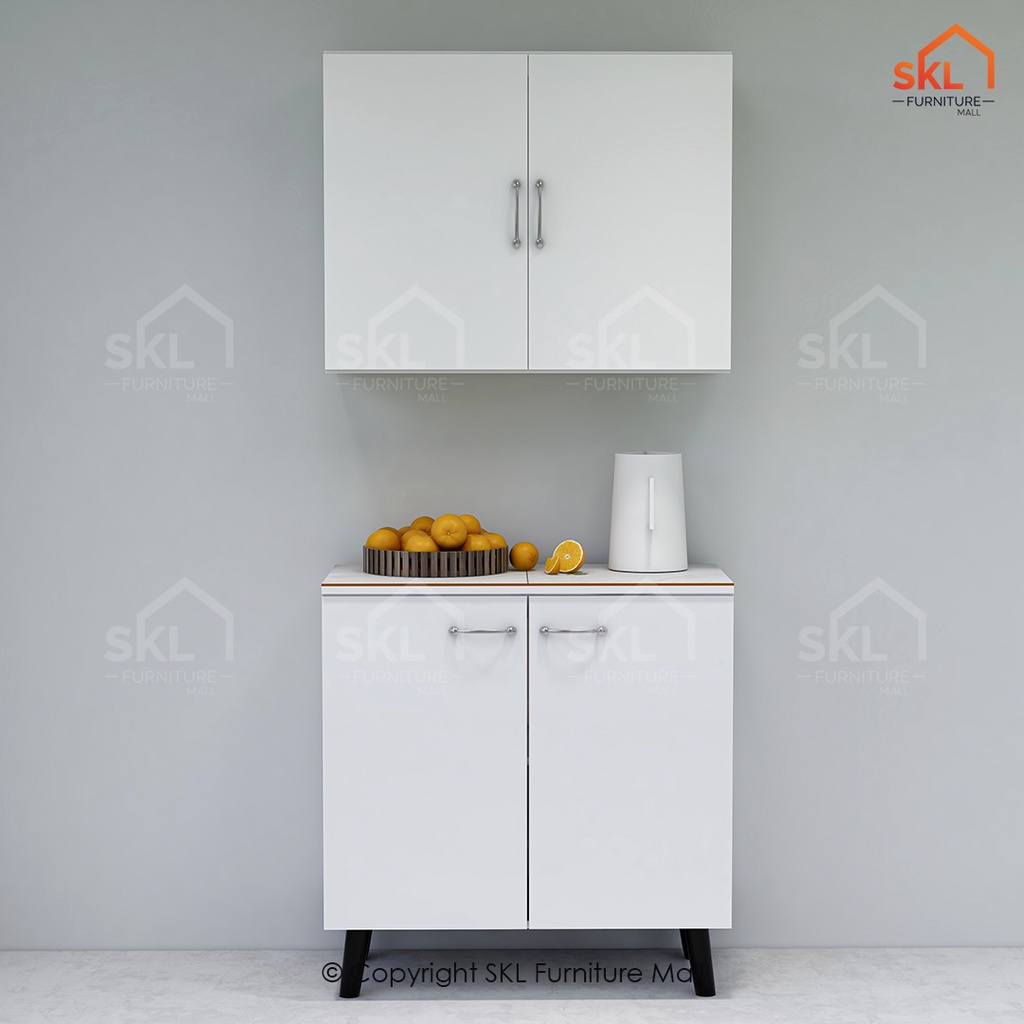 SKL Furniture_5.3FT Kitchen Cabinet + Base Unit/ wall cabinet hanging ...