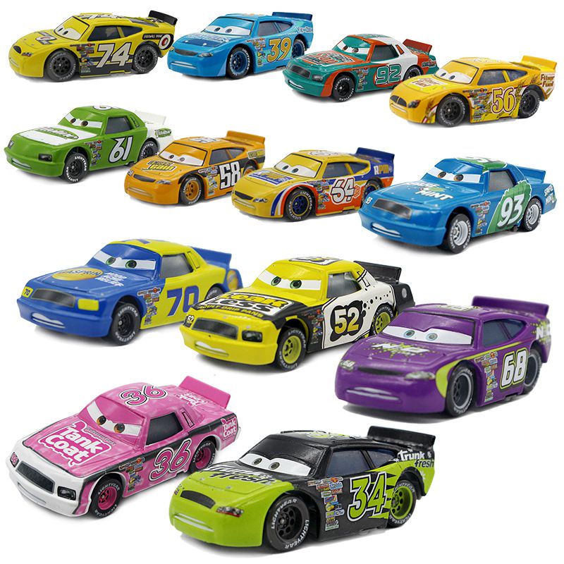 Disney Pixar Premium Cars Racer King Mini Alloy Model For Timeless ...