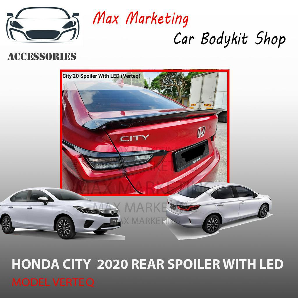 HONDA CITY 2020 REAR SPOILER WITH LED (VERTEQ) | Shopee Malaysia