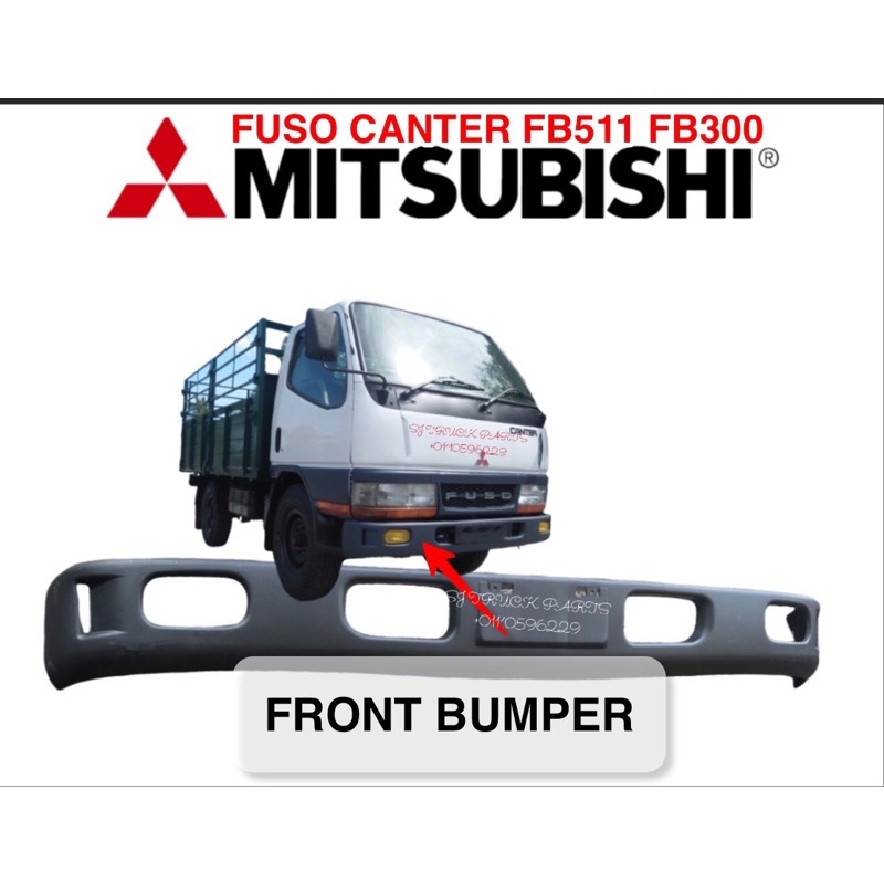 CANTER FUSO MITSUBISHI FB511 FB300 FRONT BUMPER NEW FOR TRUCK 1TON ...
