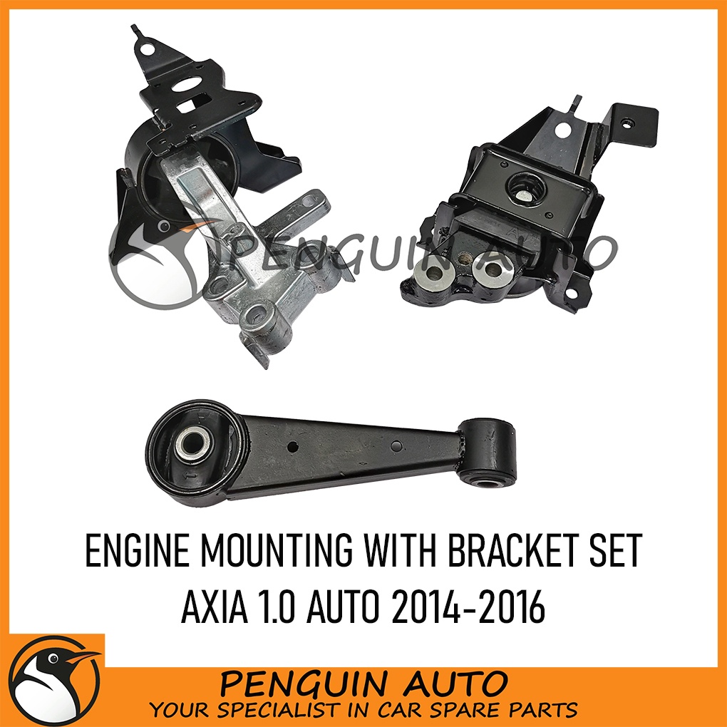 PERODUA AXIA 1.0 2014-2016 AUTO ENGINE MOUNTING WITH BRACKET PREMIUM ...