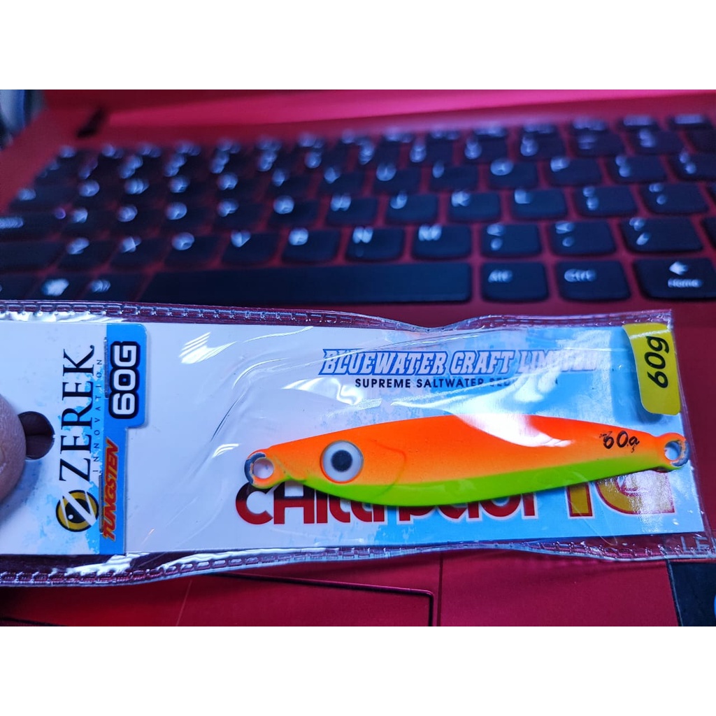 ZEREK CHILLI PADI TUNGSTEN JIG 73MM 60G | Shopee Malaysia