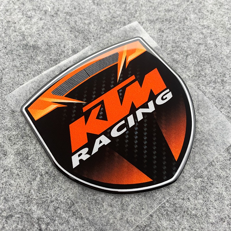 3D Motorcycle Emblem Sticker Reflective Waterproof Decal For KTM DUKE ...