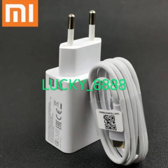 Charger XIAOMI 18w REDMI NOTE 9S/NOTE 9 PRO ORIGINAL FAST CHARGING TYPE C | Shopee Malaysia