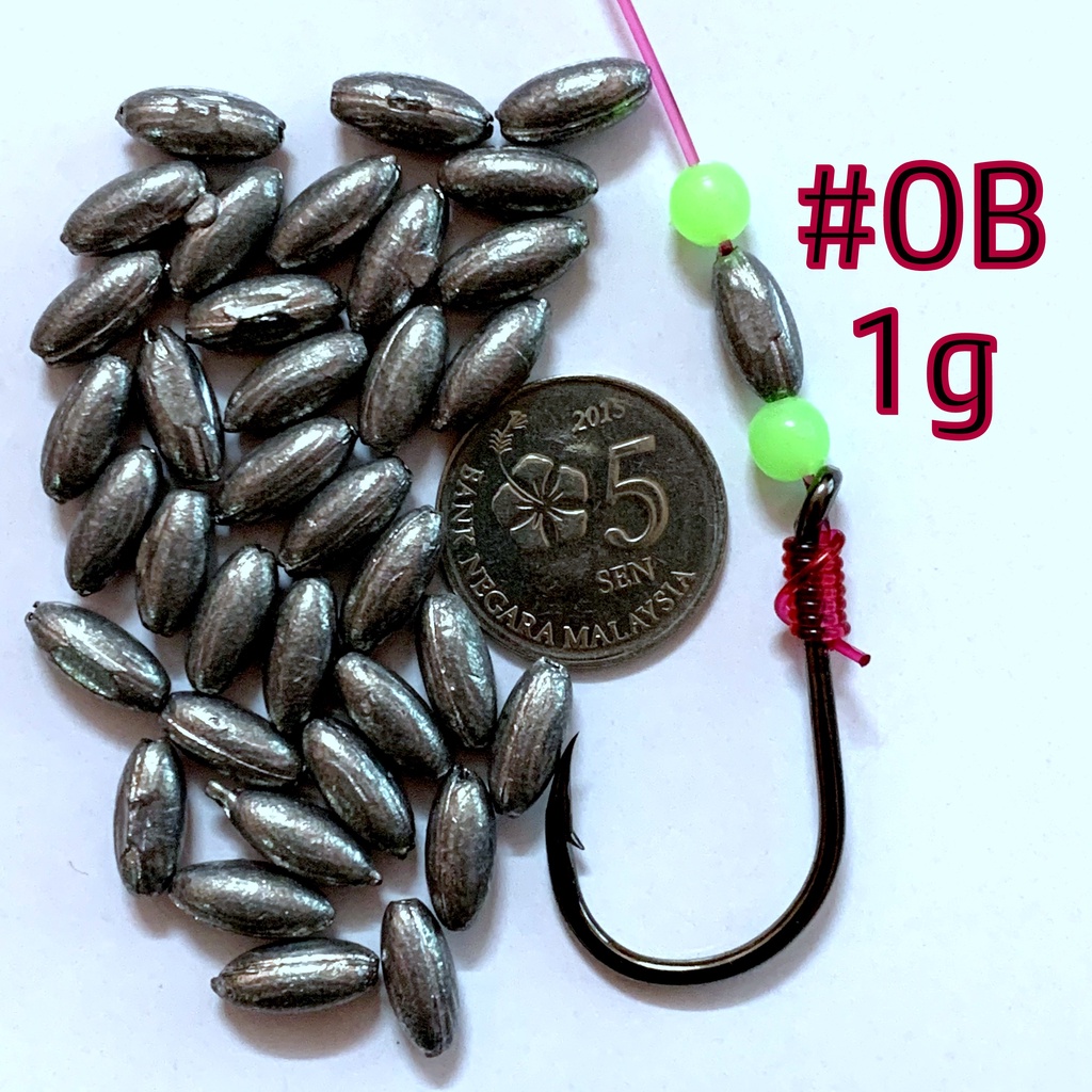 Batu Ladung Timah Batu Pancing / Batu Bulat / Batu Hidup / Batu Mati ...