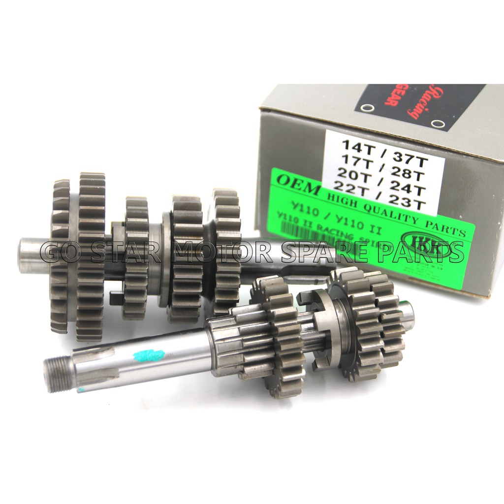 YAMAHA Y110 Y110SS SS110 SS2 SSII RACING SPIRIT RACING GEAR SET / GEAR ...