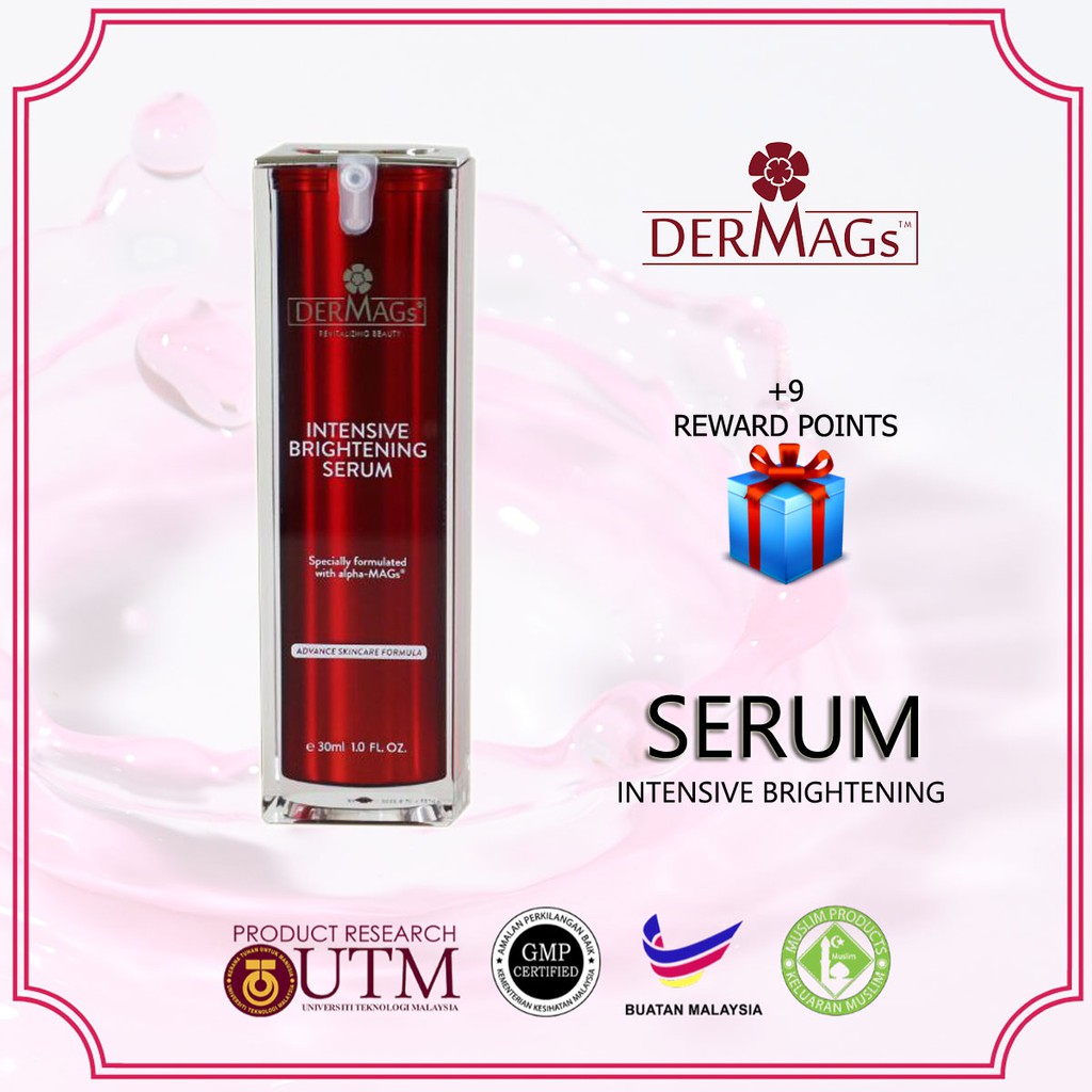 DERMAGS SERUM : Intensive Brightening Serum ( 30 mL ) . Anti-aging, dan ...