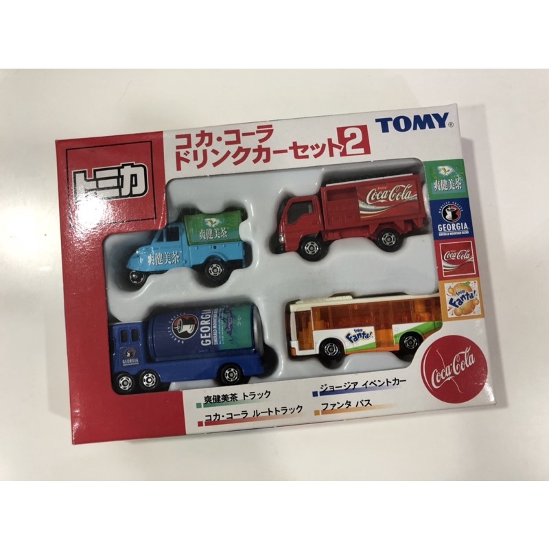 TOMICA Box Set Coca-Cola Drink Car Set 2 | Shopee Malaysia