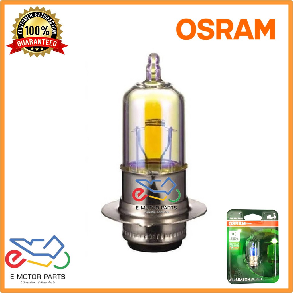 KAPZAI EX5 OSRAM 62337 12V 35/35W P15D-25-1 135LC HALOGEN BULBS MENTOL ...