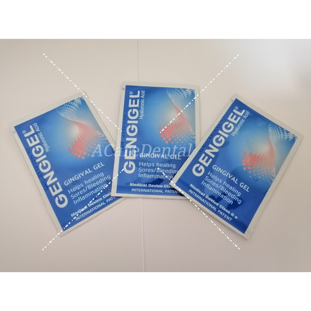 Gengigel Hyaluronic acid - Exp Date 10/2025 (1ml/sachet) (3/5/10 packs ...