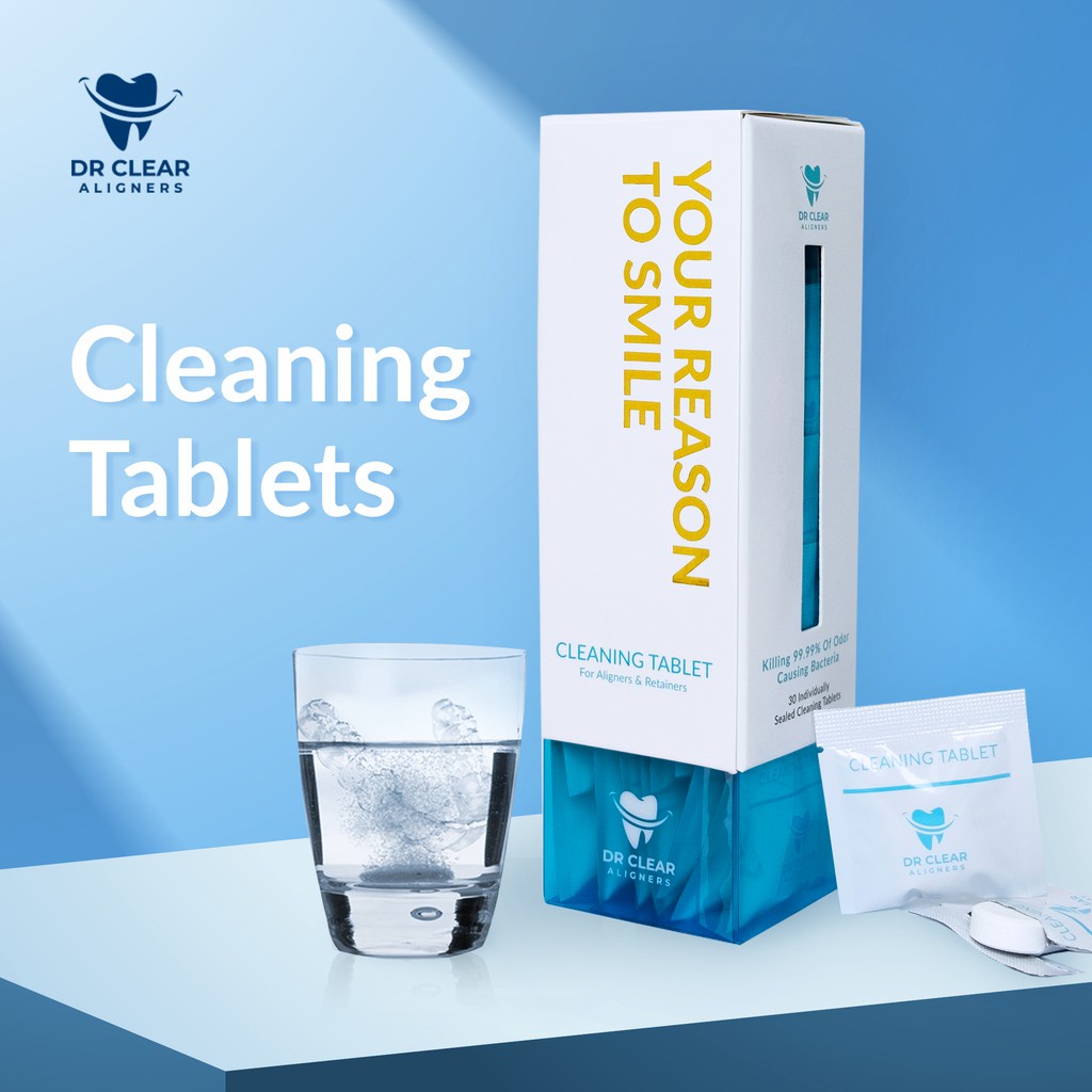 Dr Clear Aligners Cleaning Tablets | Shopee Malaysia