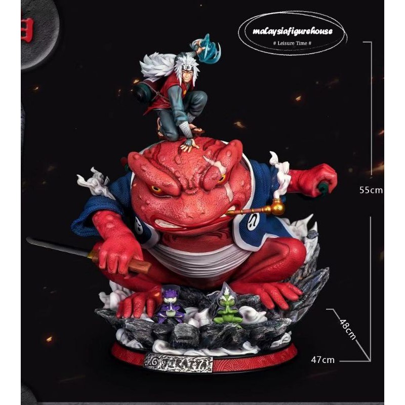 🔥PRE ORDER🔥NARUTO JIRAIYA GAMA BUNTA CUSTOM MAKE GK RECAST RESIN FIGURE ...