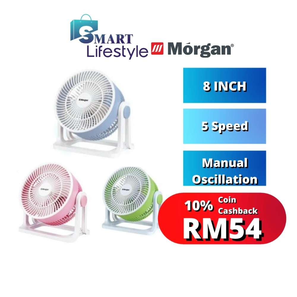 Morgan Circulation Fan (8") MFQ-SB35W | Shopee Malaysia