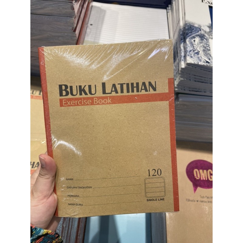 🔥readystock🔥 A5 single line and small square box notebook for school ...