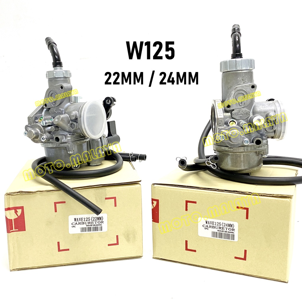 Keihin Honda Wave 125 22mm 24mm Big Slide Racing Carburetor Carburator W125/W125 Karburator ...