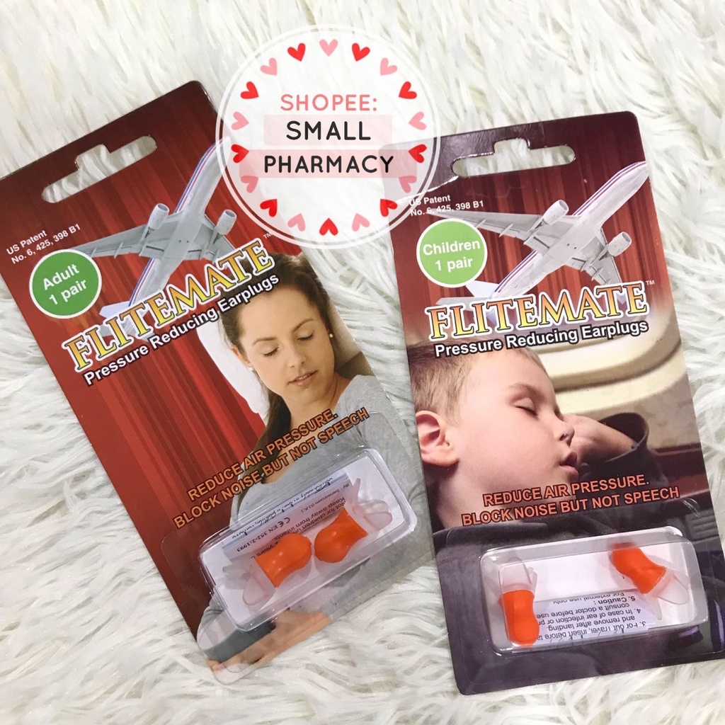 Flitemate Pressure Reducing Airplane Earplugs for Children 268809 / Adult 1 pair | Shopee Malaysia