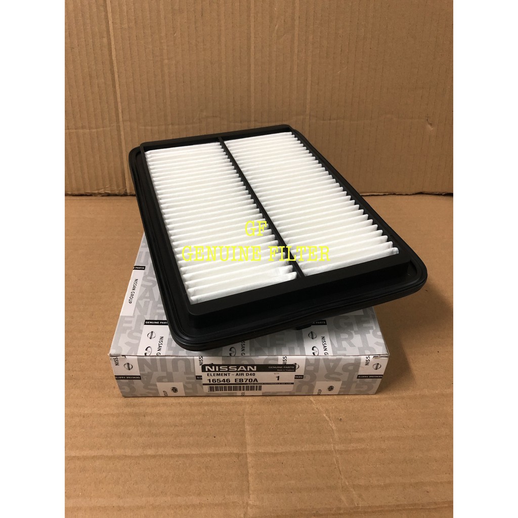 NISSAN NAVARA 2.5 D40 AIR FILTER 16546-EB70A | Shopee Malaysia