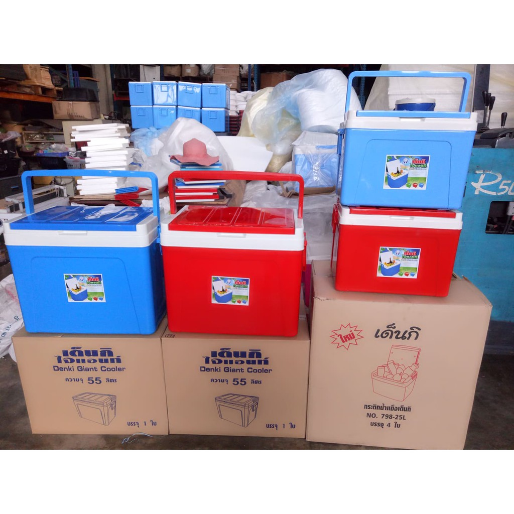 DragonWare 55L Rectangle Denki Ice Box / Cooler - 55 Litre (798-55L ...