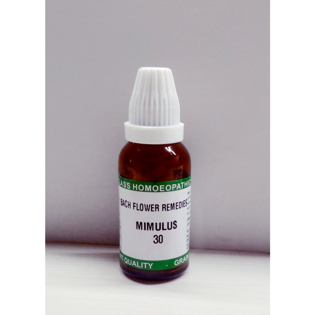 mimulus bach flower 30ml Drops Homeopathy Med | Shopee Malaysia