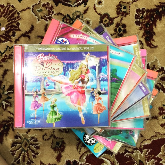 8 Barbie’s VCD Collection + Free Polly World VCD | Shopee Malaysia