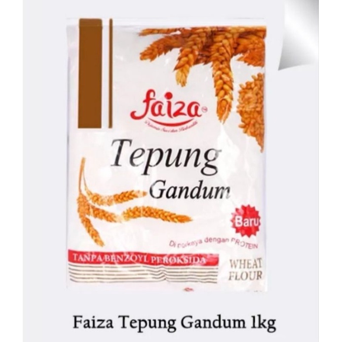 Tepung Gandum Faiza 1kg/Pelbagai brand | Shopee Malaysia