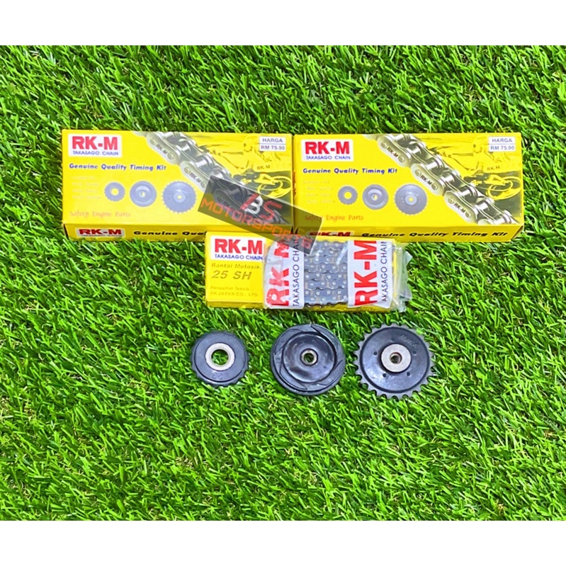 WAVE110 W110 WAVE 110 DASH TIMING CHAIN SET RKM | Shopee Malaysia