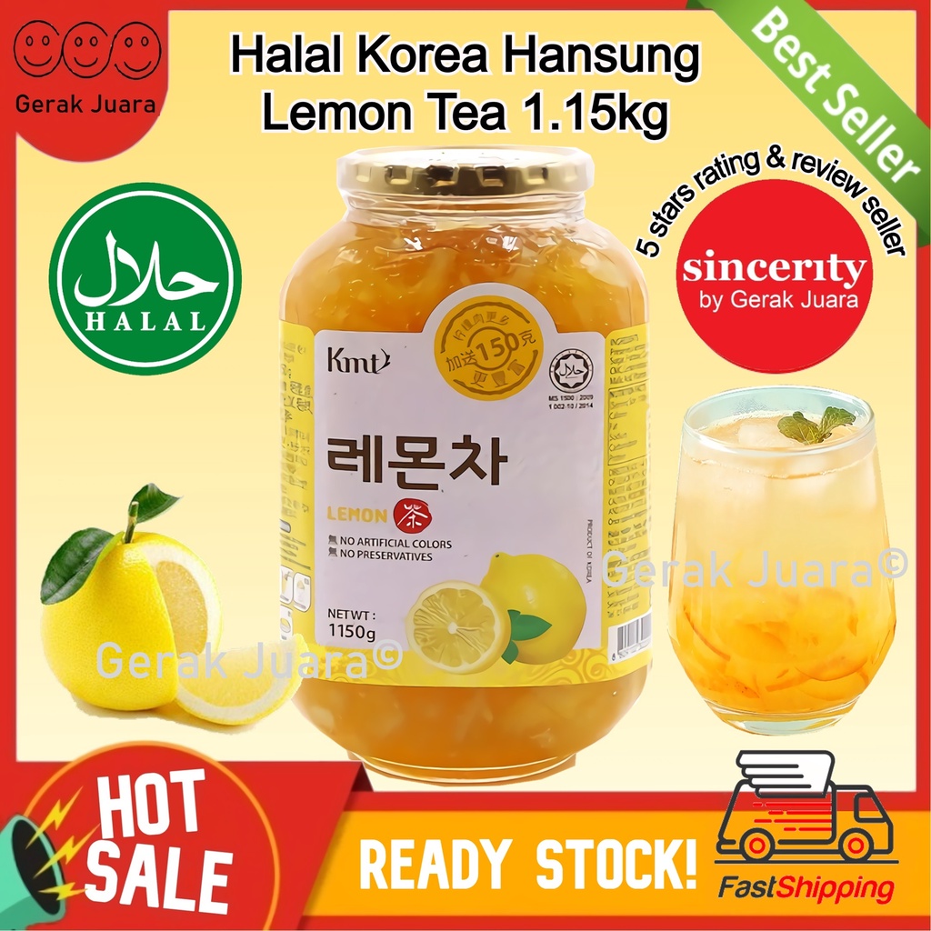 Halal Korea Hansung Honey Ginger Tea 1.15kg 韩国进口蜜姜水果茶 | Shopee Malaysia