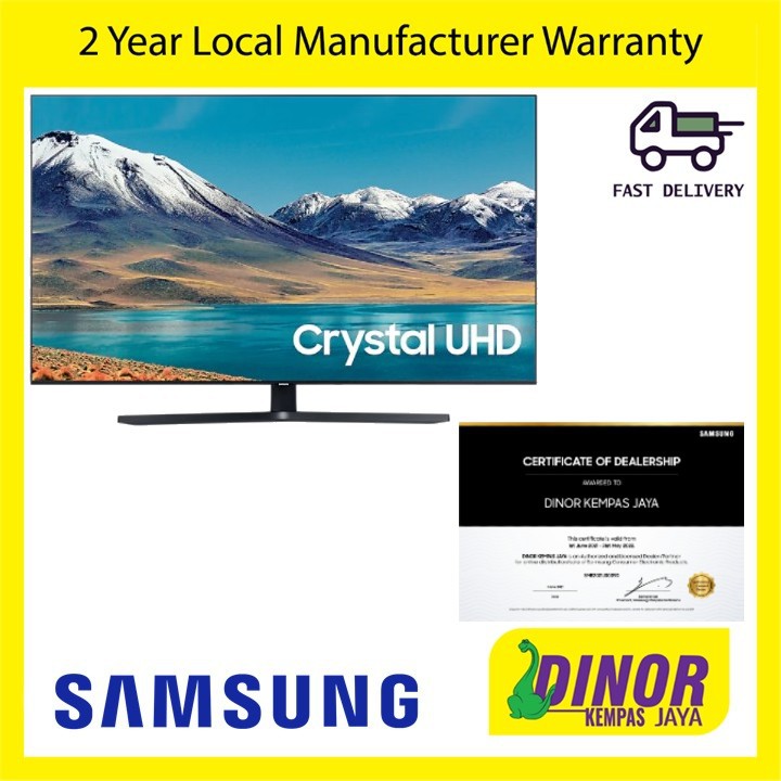 Samsung 55" TU8500 4K UHD Smart TV (2020) UA55TU8500KXXM Television | Shopee Malaysia