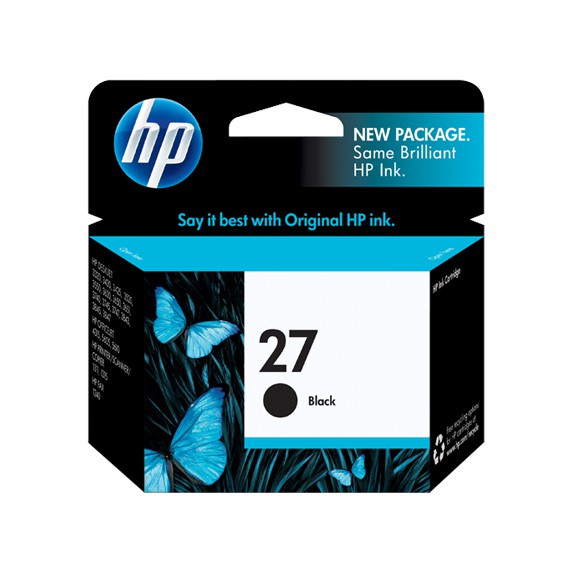 HP 27 ( C8727A ) BLACK INK CARTRIDGE (NO BOX EXPIRED INK) | Shopee Malaysia