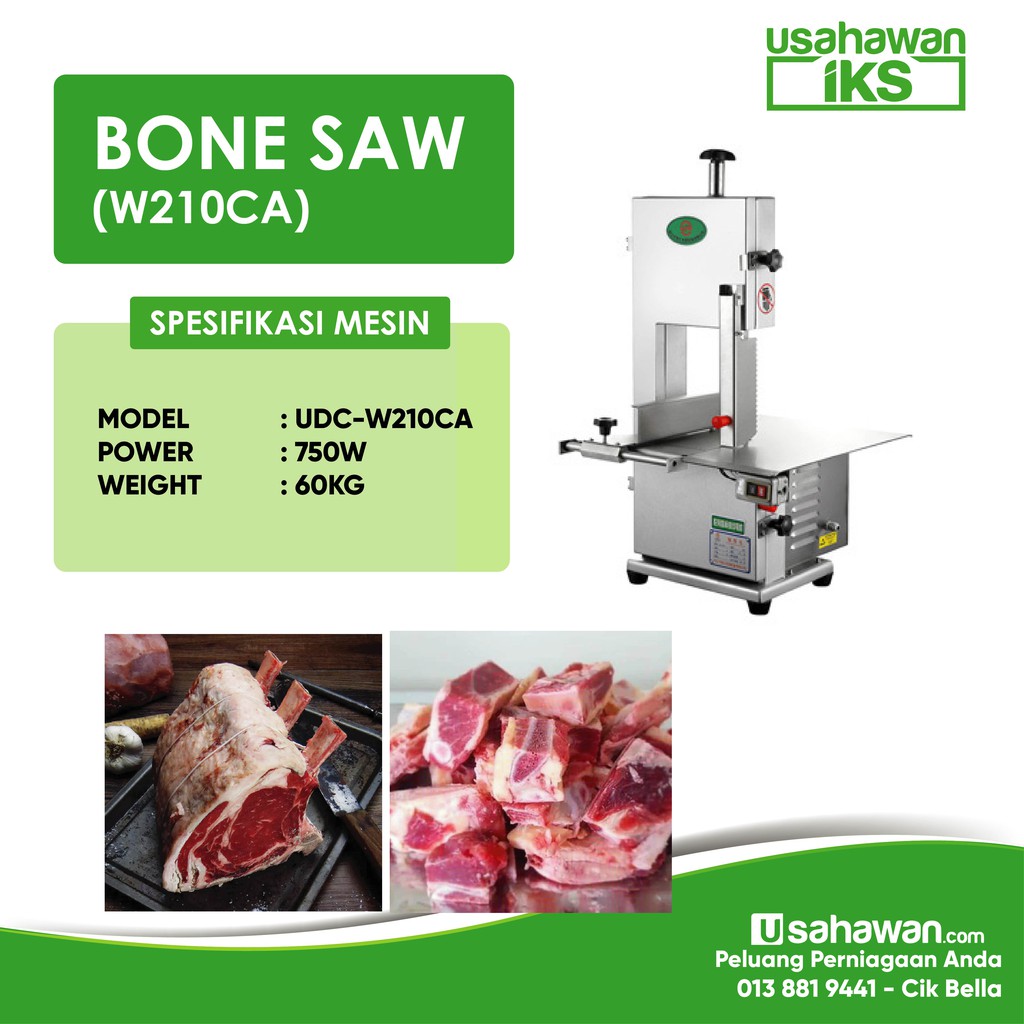 Mesin Pemotong Daging Beku Tulang Beku Ikan Tuna Beku Bone Saw