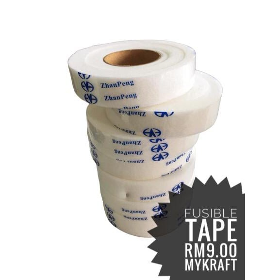 PITA PELEKAT KAIN ( dalam 65meter) fusible tape | Shopee Malaysia