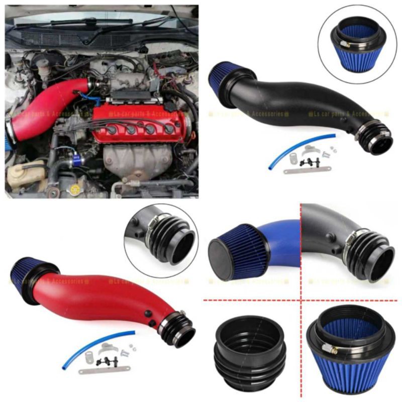 Simota Open Pod Air Ram Intake Filter Twister EK EG Civic 16A Tube ...