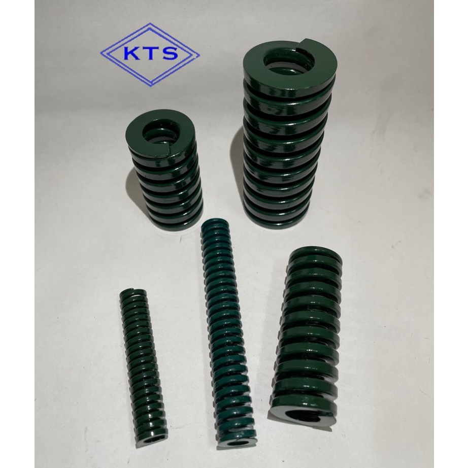 MISUMI STANDARD COIL SPRING/DIE SPRING/MOULD SPRING (P-TH) Green Colour ...
